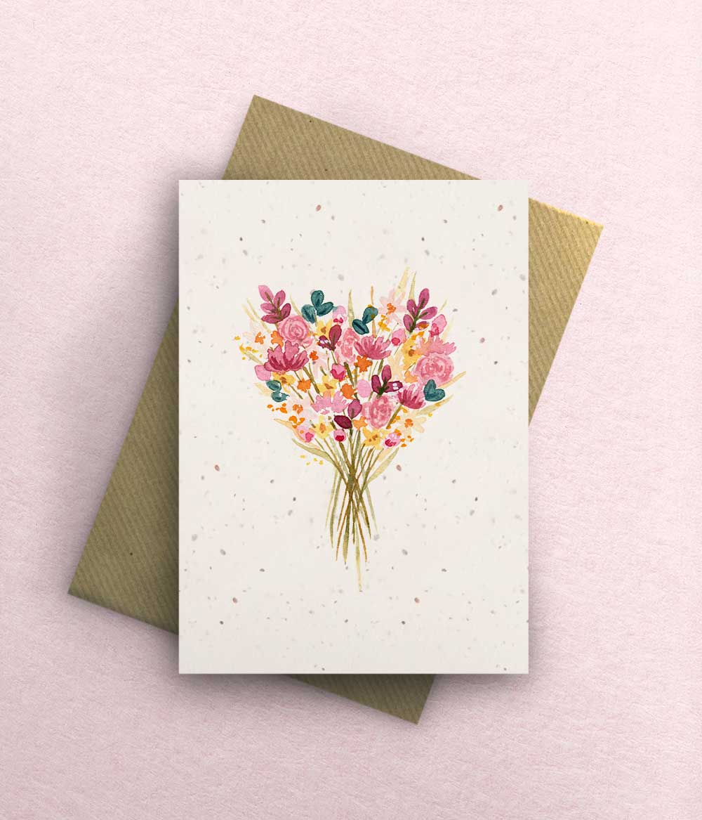 Floral Bouquet Card – bytillyillustration